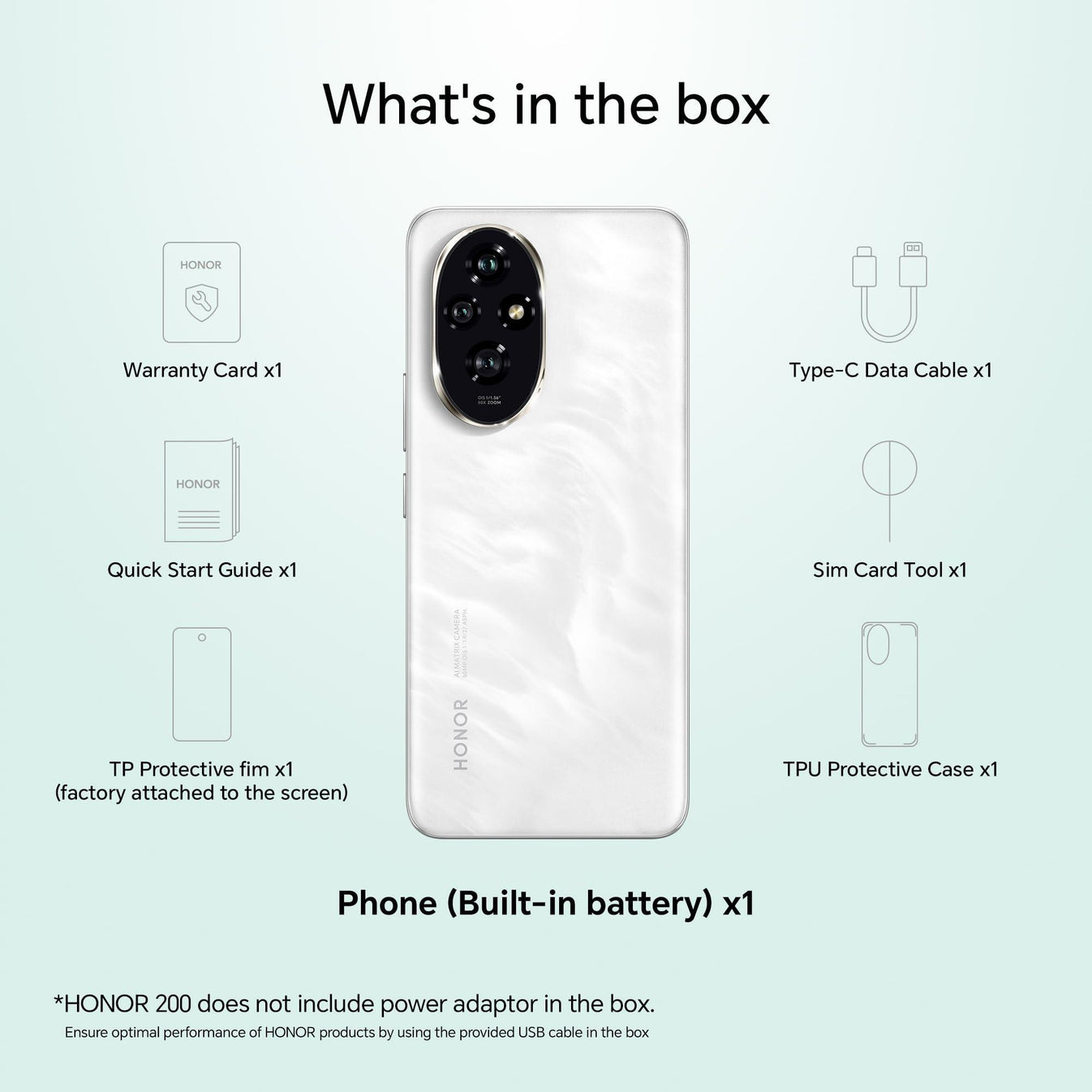 HONOR 200 5G (Moonlight White, 8GB + 256GB) | 6.7-inch AMOLED Quad ...