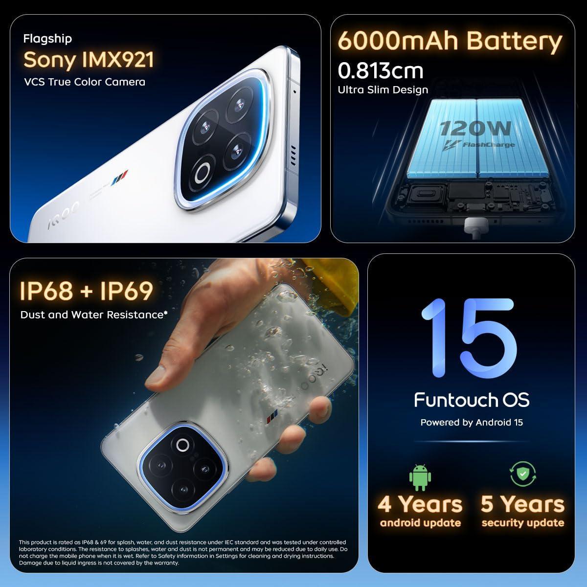 Buy iQOO 13 5G (Legend, 12GB RAM, 256GB Storage) Used – Triveni World