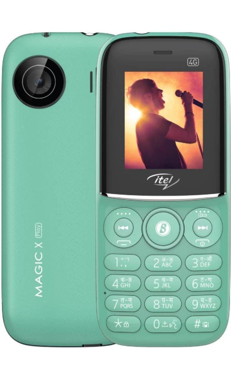 Itel MagicX Play 4G, 4G Volte Enabled Basic Keypad Mobile Phone, 48 MB ...