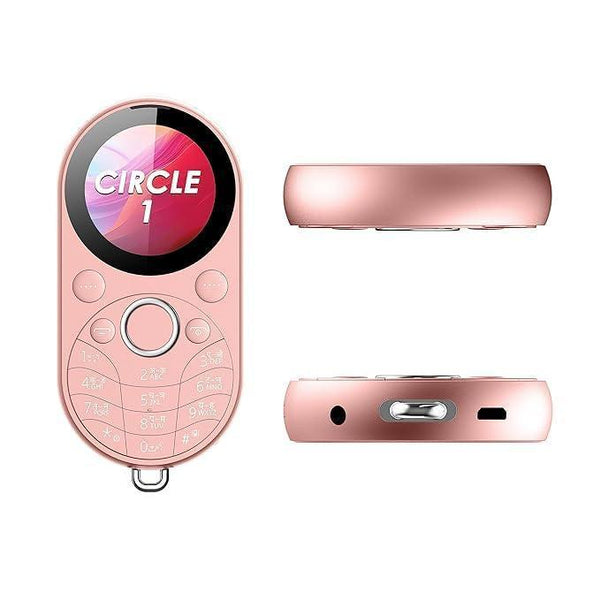 (Refurbished) CX02 Circle 1 Itel Keypad Mobile - Rose Gold – Triveni World