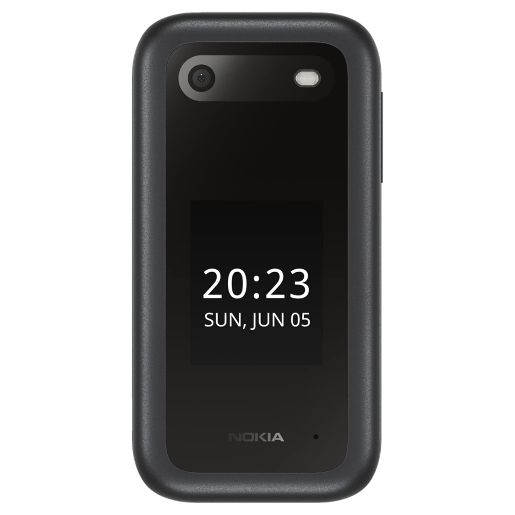 (Refurbished) Nokia 2660 Flip 4G Volte keypad Phone with Dual SIM, Dual ...